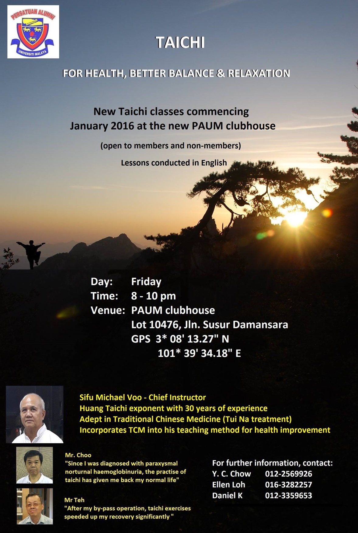 paum-activity-taichiclass | Persatuan Alumni UM